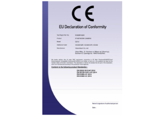 Certification - VISION MARINE